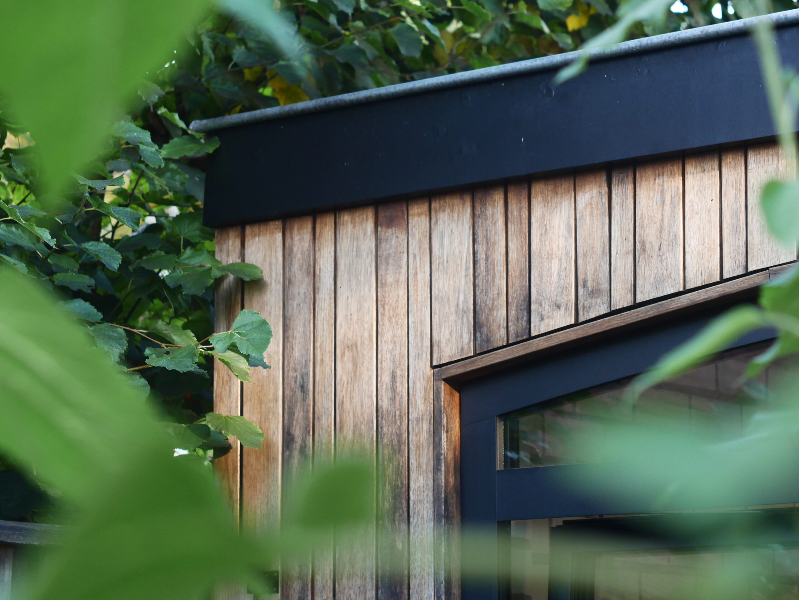 Natuurlijke gevelbekleding terras - Raaymakers